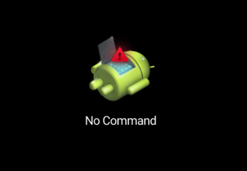 Androidに「No Command」エラーが表示された時の対処法